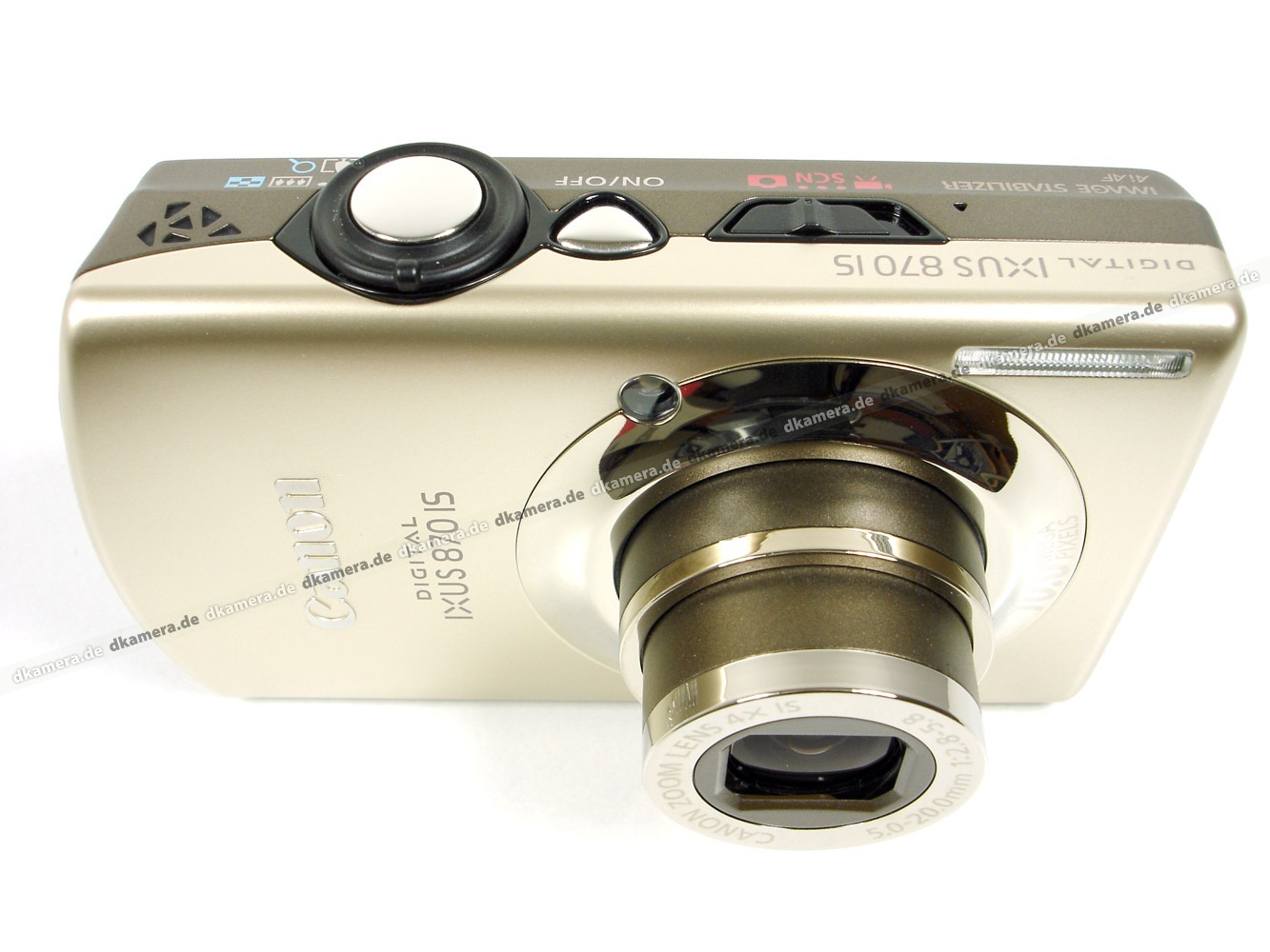 Die Kamera | Testbericht zur Canon Digital IXUS 870 IS | Testberichte ...