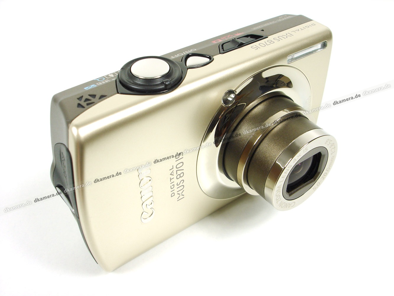 Die Kamera | Testbericht zur Canon Digital IXUS 870 IS | Testberichte ...