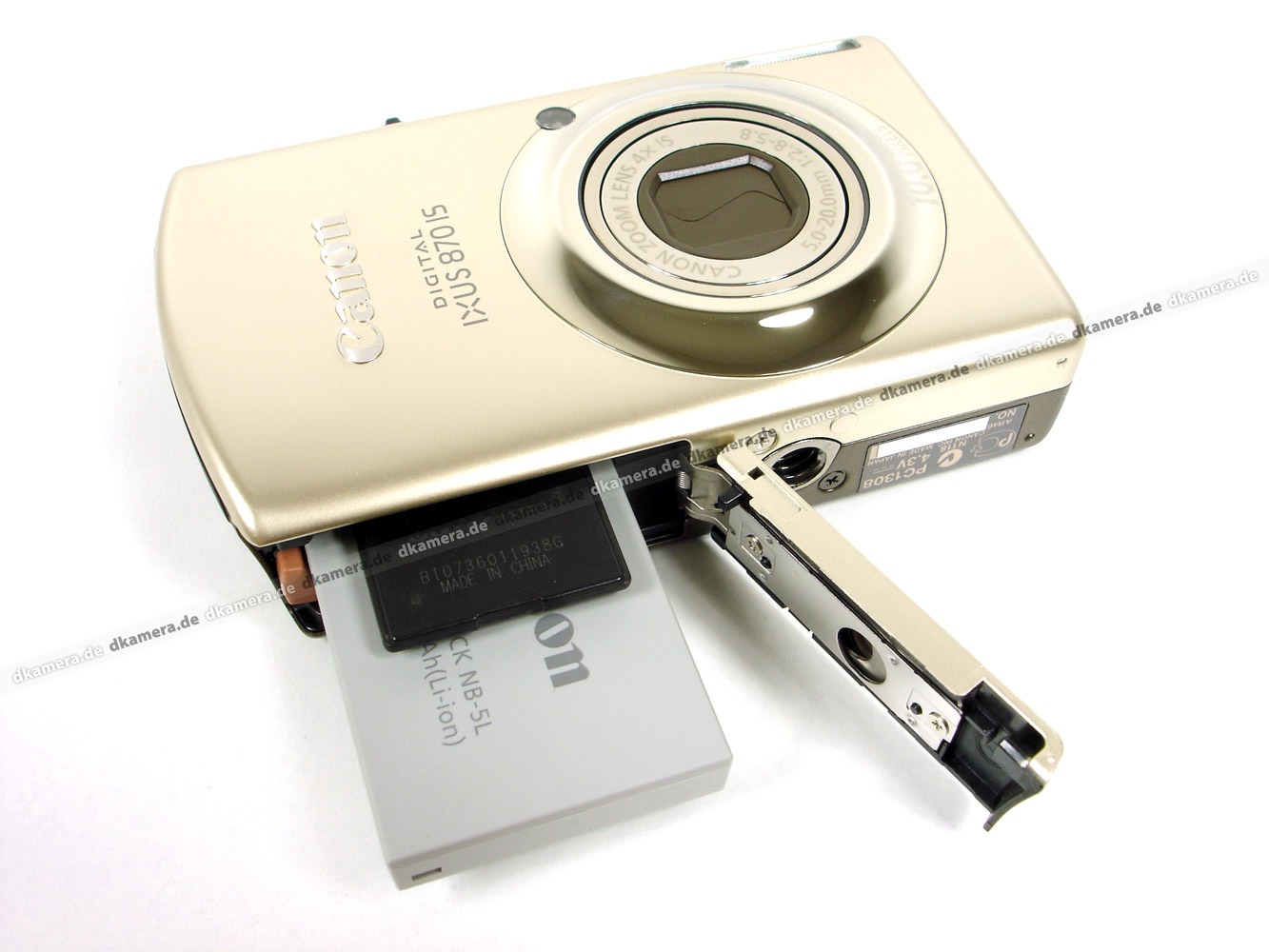 Die Kamera | Testbericht zur Canon Digital IXUS 870 IS | Testberichte ...