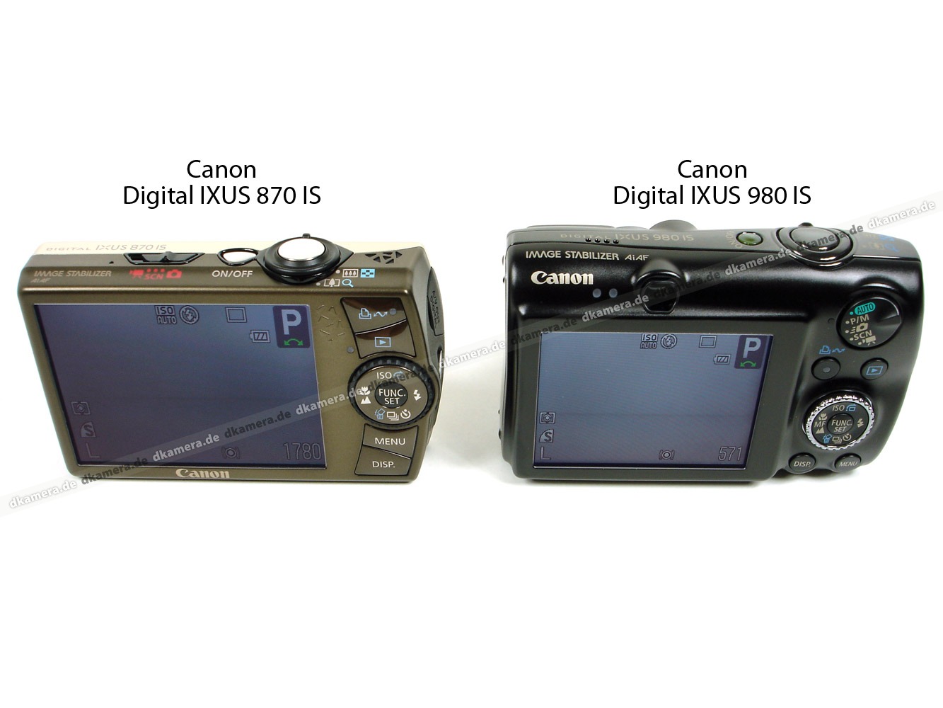 Die Kamera | Testbericht zur Canon Digital IXUS 870 IS | Testberichte ...