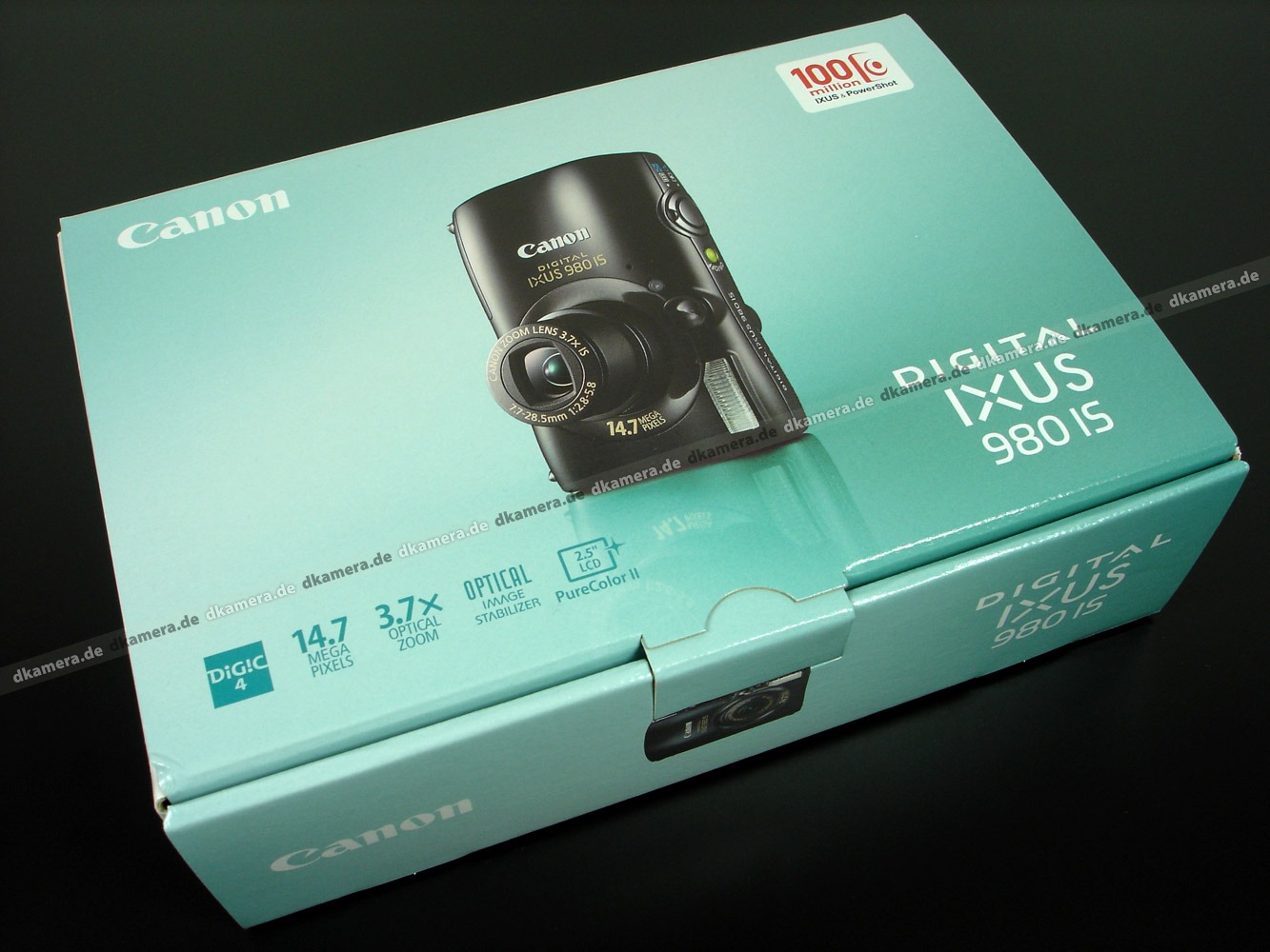 Die Kamera | Testbericht zur Canon Digital IXUS 980 IS | Testberichte ...