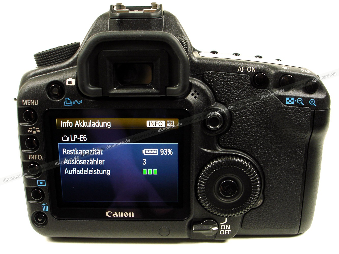 Die Kamera | Testbericht zur Canon EOS 5D Mark II | Testberichte ...