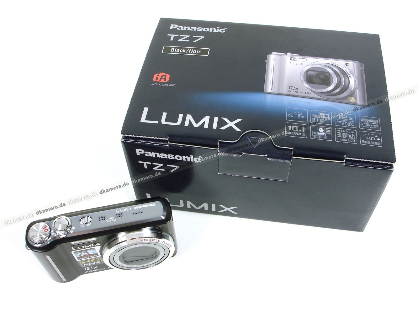 Die Kamera | Testbericht zur Panasonic Lumix DMC-TZ7 | Testberichte ...