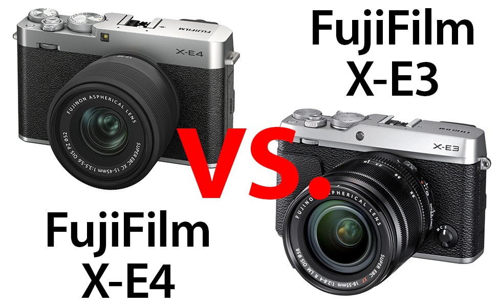 FujiFilm X-E4 und FujiFilm X-E3 im Vergleich | News | dkamera.de | Das Digitalkamera-Magazin