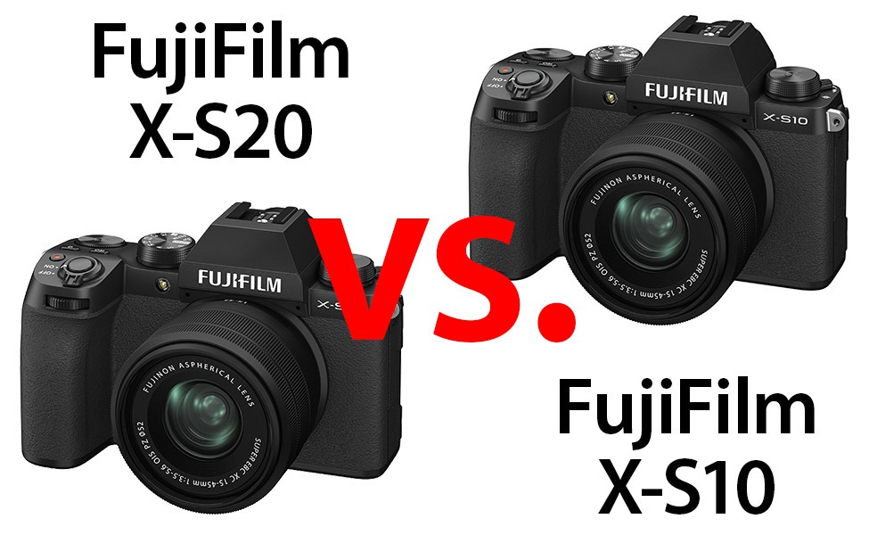 FujiFilm X-S20 und FujiFilm X-S10 im Vergleich | News | dkamera.de | Das Digitalkamera-Magazin