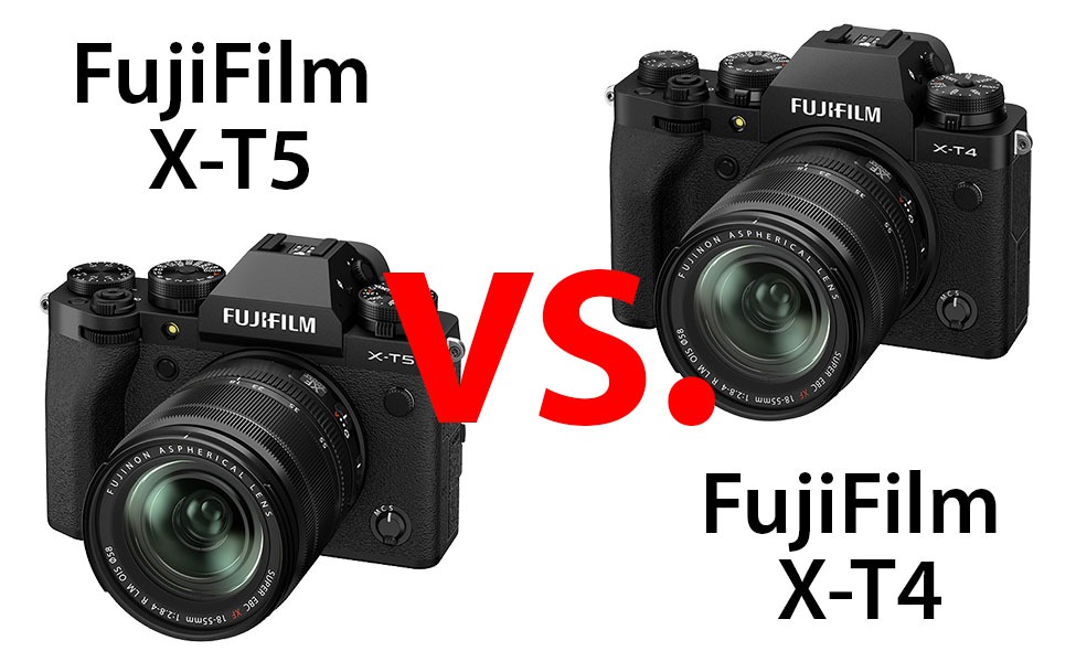 FujiFilm X-T5 und FujiFilm X-T4 im Vergleich | News | dkamera.de | Das ...
