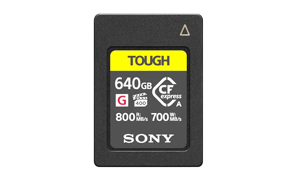 Neu: Sony CFexpress Typ A-Karten jetzt mit 320GB und 640GB | News ...