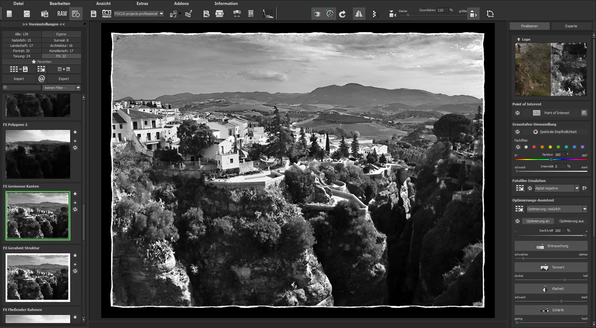 Franzis Black & White projects 5 im Test | News | dkamera.de | Das ...