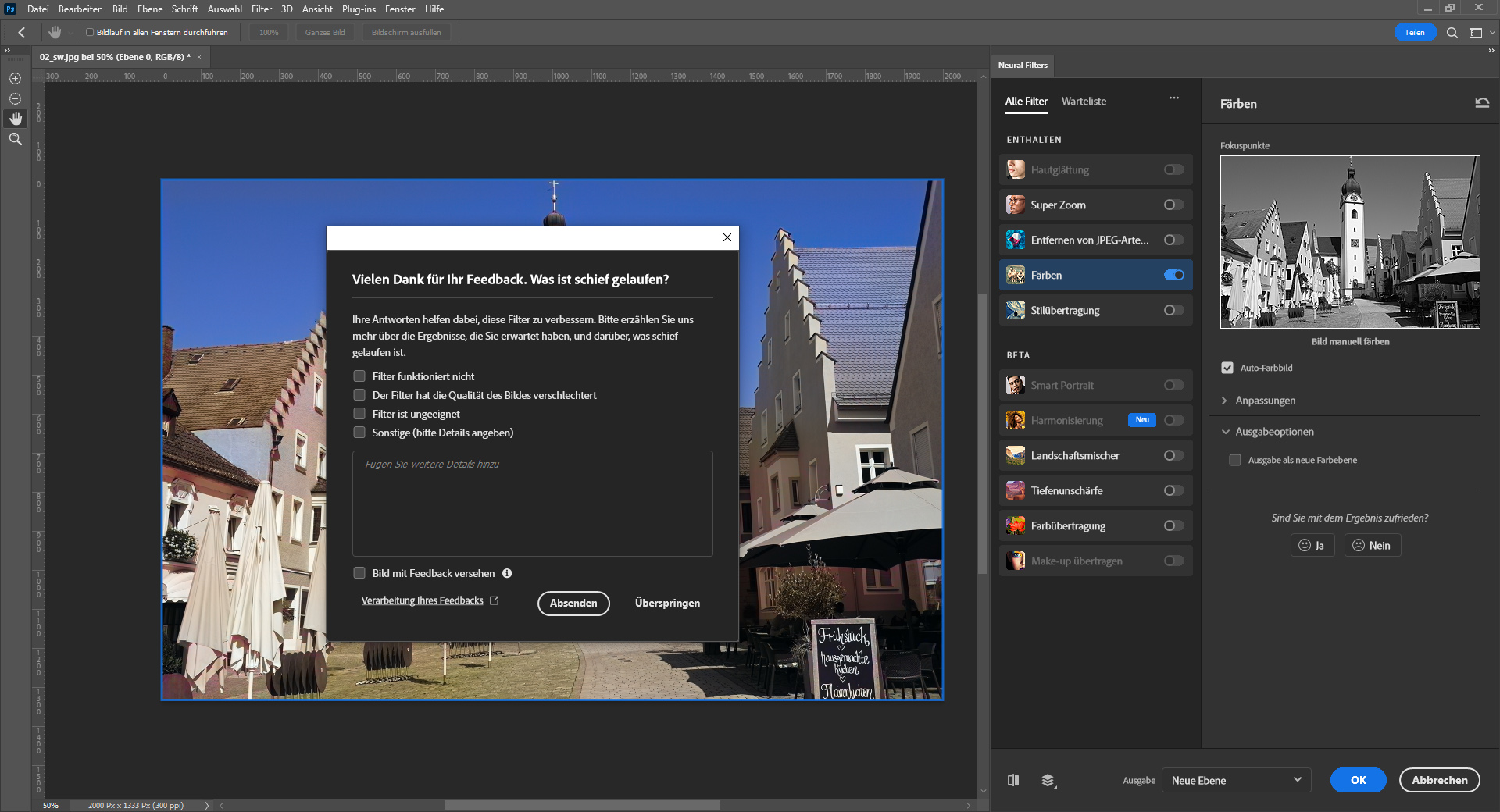 Praxisbericht Adobe Photoshop "Neural Filters" | News | dkamera.de ...