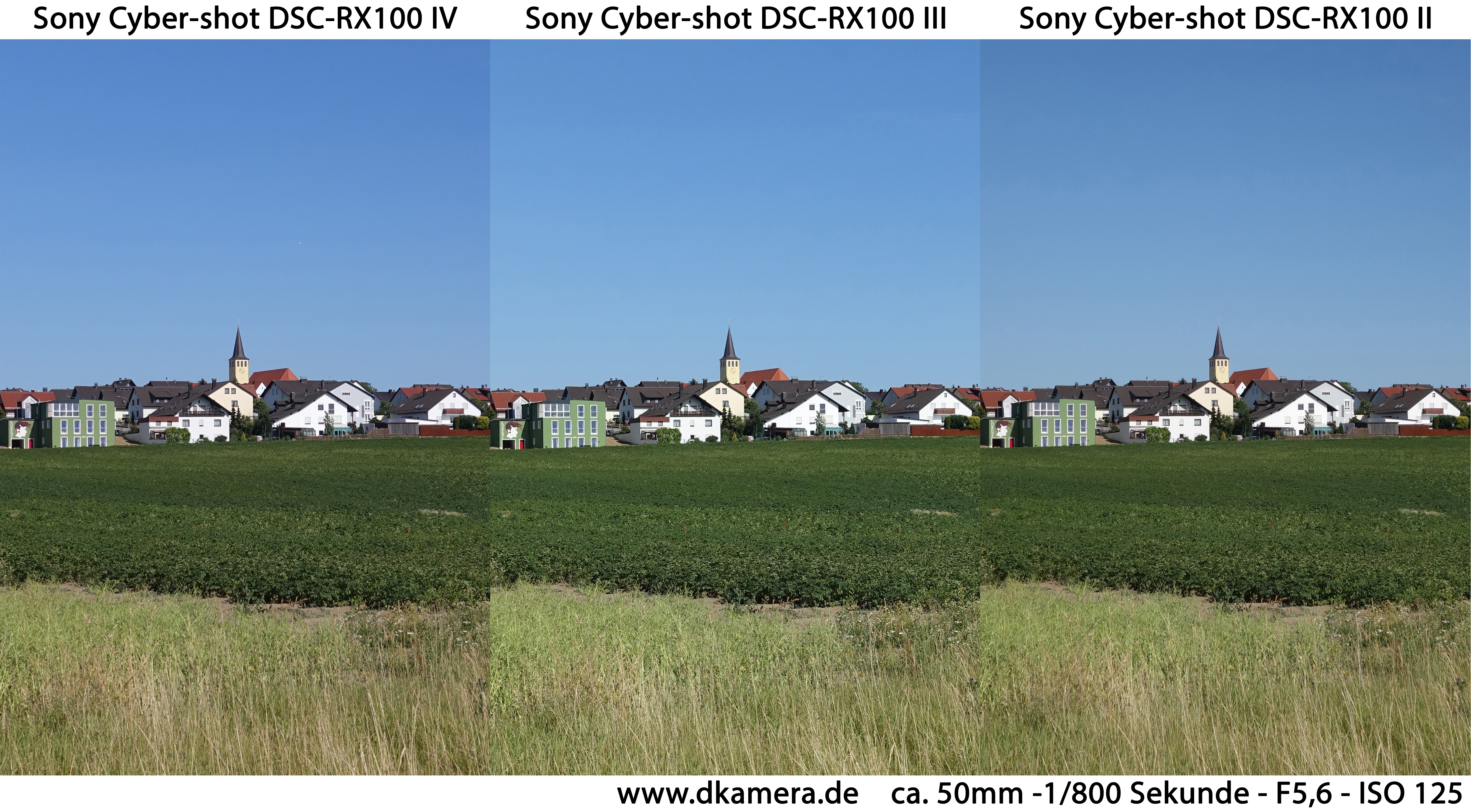 Sony RX100 IV, RX100 III und RX100 II im Duell (Teil 1) | News ...