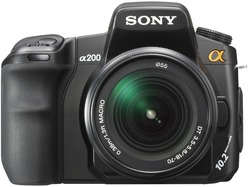 Sony Alpha 200 | Datenblatt | dkamera.de | Das Digitalkamera-Magazin